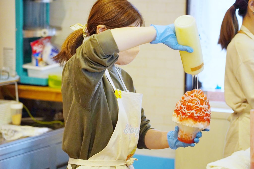 赤塚製氷のアイス専門店 Ice cafe' 弘水 -KOSUI-